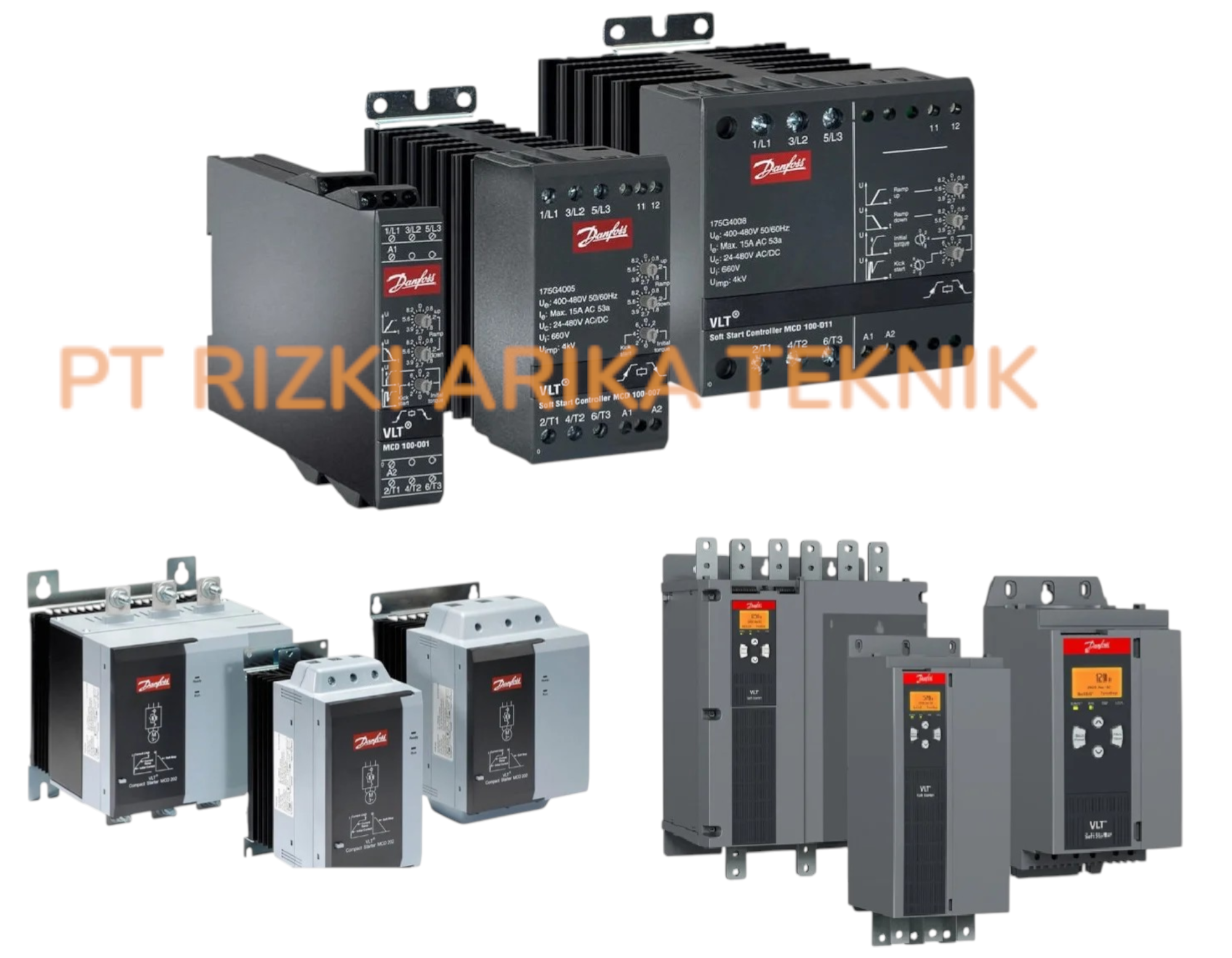 Distributor Soft Starter Danfoss Indonesia Terbaik - PT. Rizki Arika Teknik
